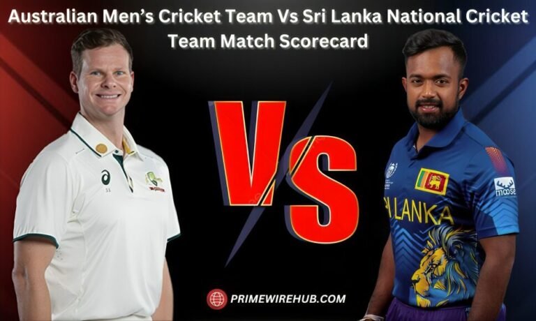 Australian Men’s Cricket Team Vs Sri Lanka National Cricket Team Match ...