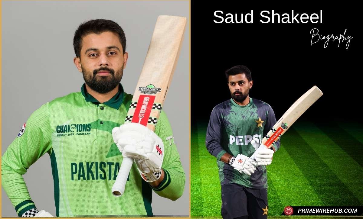 Saud Shakeel: Player Stats, Age, Record, Career, Net Worth
